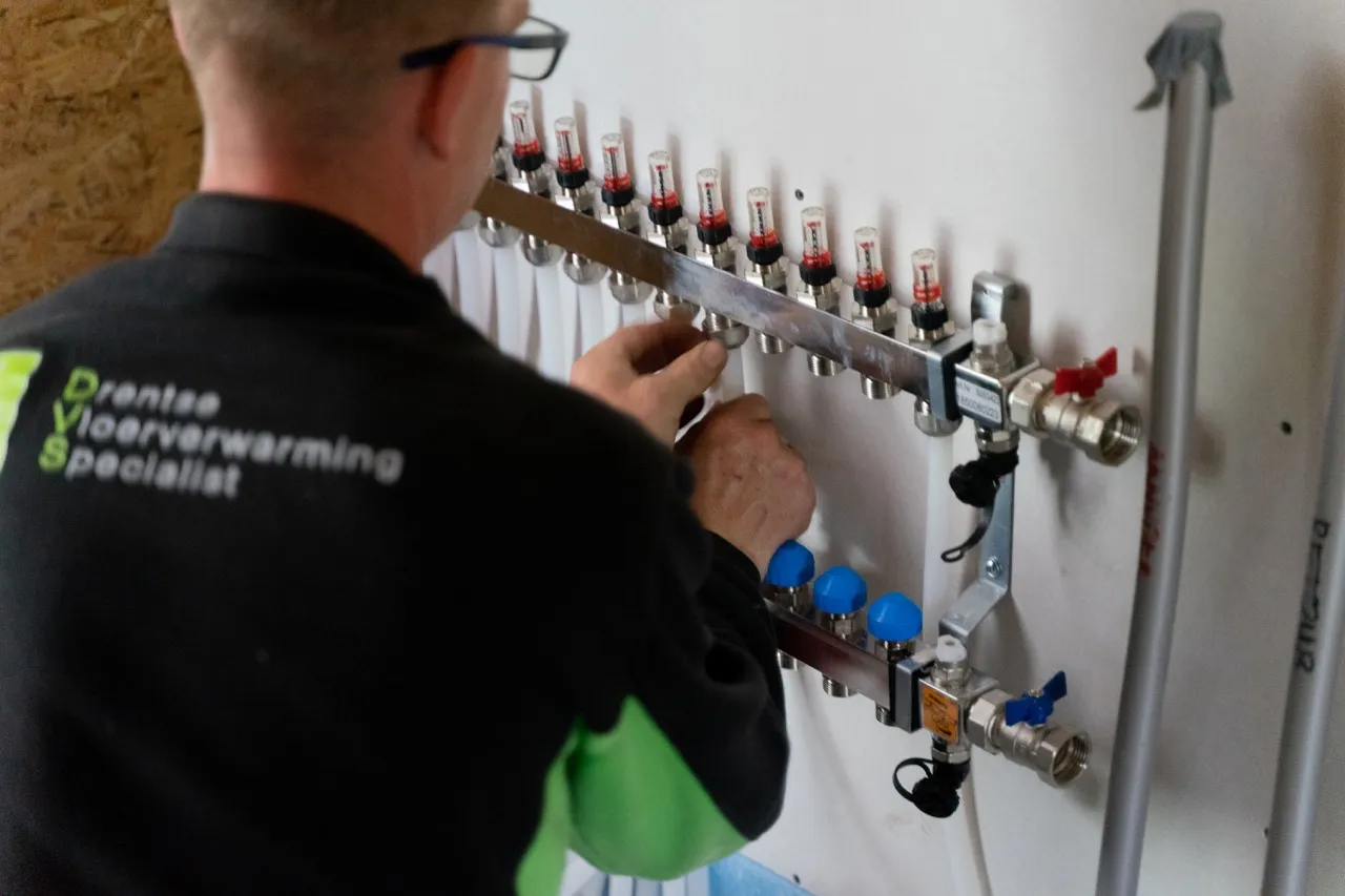 Zoneregeling vloerverwarming - Drentse Vloerverwarming Specialist